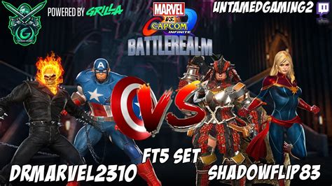MVCI BattleRealm DrMarvel VS ShadowFlip FT Set YouTube