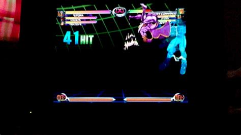 Mvc2 Storm Flying Screen Infinite Vs Captain Commando Youtube