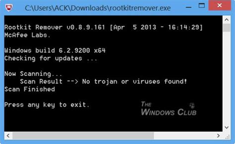 GMER Rootkit Detector And Remover For Windows PC