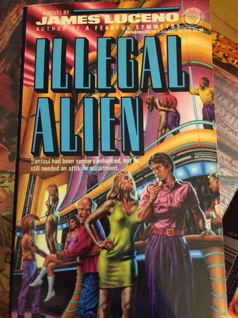 Illegal Alien By James Luceno Sci Fi Books Sci Fi Art Comic Book Cover