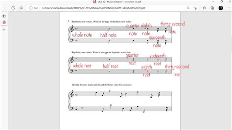 [solved] please if you can draw on the picture pde mus 121 music