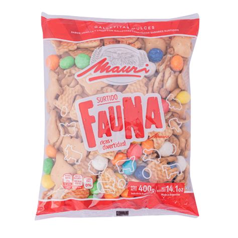 Galletitas Mauri Fauna X 400 G Súper El Cóndor