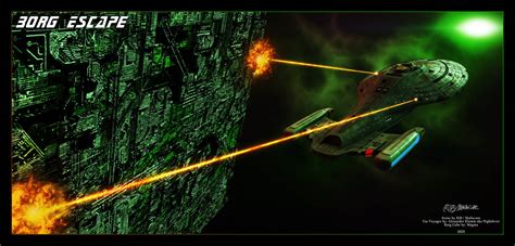 Star Trek Borg Escape By Mallacore On Deviantart
