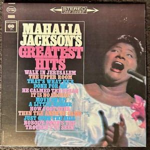 Mahalia Jacksons Greatest Hits 1963 Album Etsy