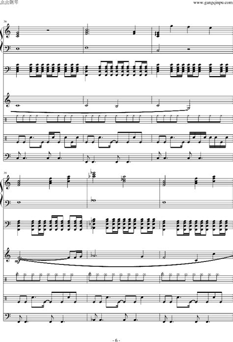 频率（伴奏） 钢琴谱钢琴曲 苏打绿 歌谱简谱网