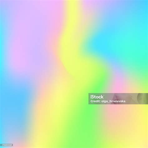 진주빛 배경입니다 금속 패턴 그래픽 유체 네온 홀로그래피 초대장 타이다이 블러 텍스처 반짝이는 종이 추상 텍스처 홀로그램 그라데이션 녹색 진주빛 배경 0명에 대한 스톡 벡터