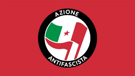 Italian Antifascist Action Flag Rleftistvexillology