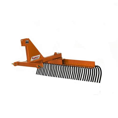 King Kutter 6 Professional Landscape Rake Orange Yr G 72 Op Rural