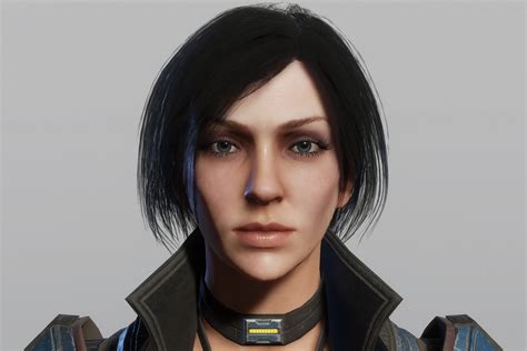 Female Sci Fi Soldier D Characters Unity Asset Store