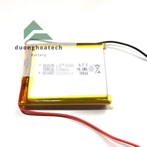 Pin Li Po Lithium Polymer V Dung Lượng mAh x x mm Dùng Cho Thiết Bị Điện Tử Lazada vn