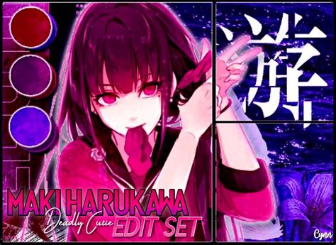 Maki Harukawa Edit Set Danganronpa Amino