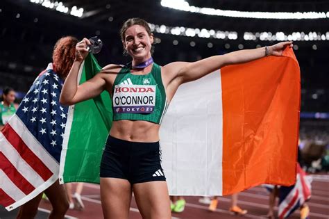 Kate Oconnor Wins Silver Medal For Ireland At World Athletics Championships Belfast Live