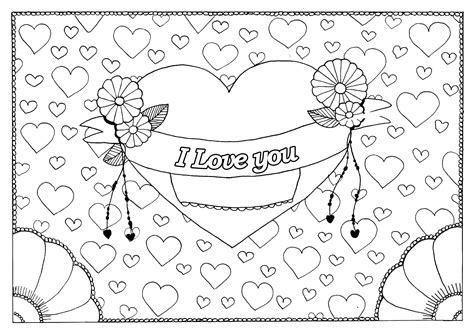 Disegni Da Colorare Di San Valentino
