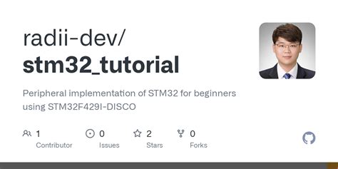 Github Radii Dev Stm32 Tutorial Peripheral Implementation Of Stm32 For Beginners Using