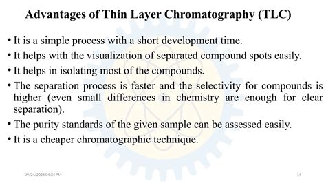 Lecture5 Tlc Pptx Thin Layer Chromatography Pptx Chemistry Science