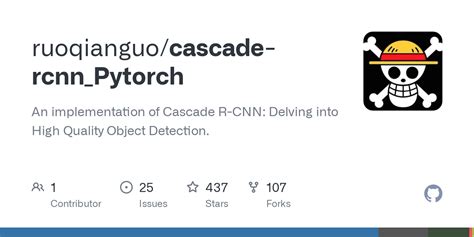 Github Ruoqianguo Cascade Rcnn Pytorch An Implementation Of Cascade