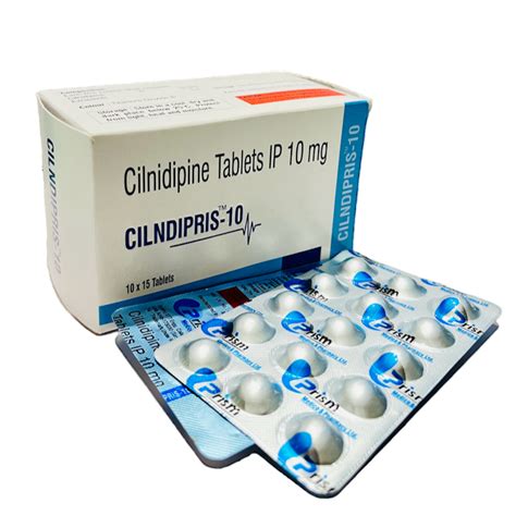 Cilindipris 10 Tab Symbiosis Bioscience Pvt Ltd