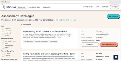 How To Choose A Hatchways Assessment