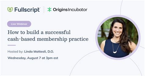 How To Build A Successful Cash Based Membership Practice Fullscript
