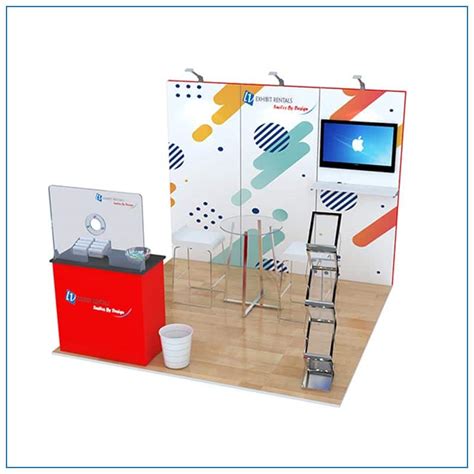 10×10 Booth Rental Package 105 Lv Exhibit Rentals