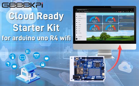 Geeekpi Uno R4 Wifi Ultimate Starter Kit With Original Uno R4 Wifi Smart Iot And Basic Sensor