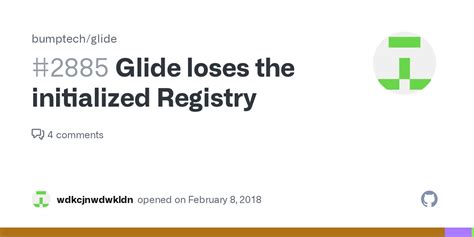 Glide Loses The Initialized Registry · Issue 2885 · Bumptechglide
