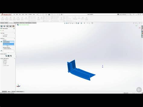 Spss Fund Solidworks Modify New Surfaces To Create Correct Solid Model