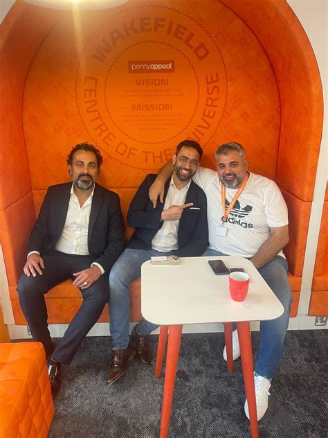 Sajad Hussain Mba On Linkedin Great To Meet With The Penny Appeal Ceo