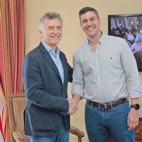 El Presidente De Paraguay Se Reunió Con Mauricio Macri Antes De La