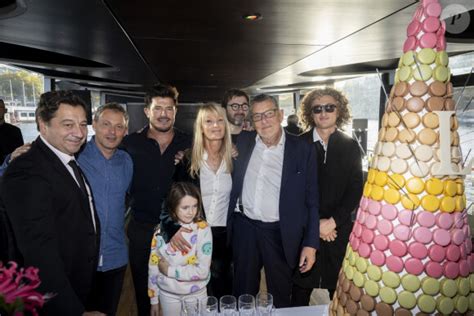 Photo Exclusif Laurent Gerra Marc Olivier Fogiel Vincent Niclo
