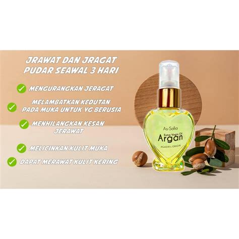 Minyak Argan As Sofia Original From Hq Argan Oil Ready Stock Minyak