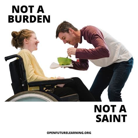 Burden Society Accessibility Disability Systems Saint Anyone Who