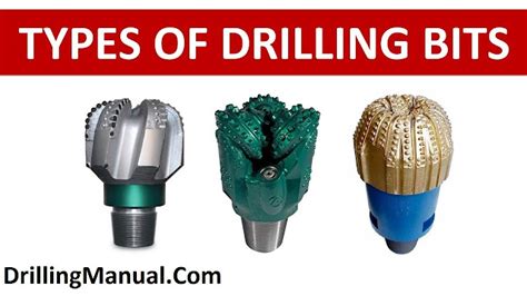 What Is The Drill Bit Types In Oil And Gas Field Drilling Manual