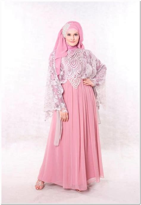 Kain Renda Model Baju Gamis Renda Pesta Terbaru Seputar Model