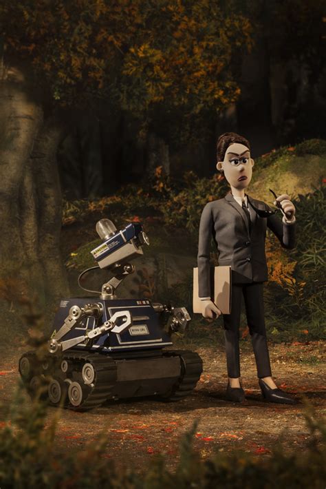 Agent Red Aardmans New Claymation Sci Fi Villain National Science