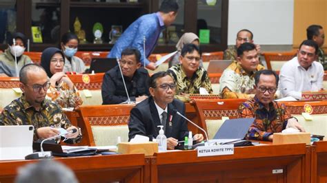 Besok Mahfud Dan Sri Mulyani Bakal Rapat Dengan Komisi III DPR Arsul Sani Bocorkan Yang Bakal