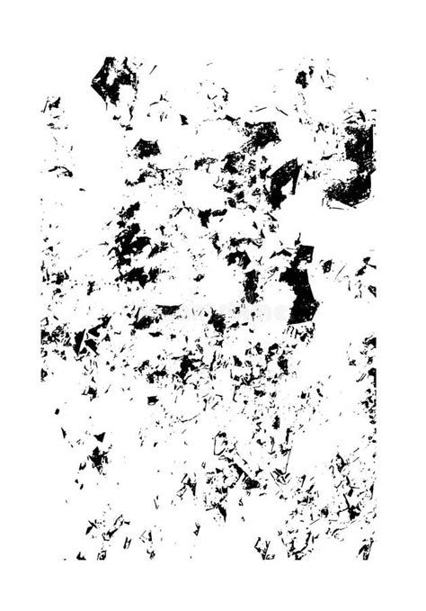 Weathered Paint Grudge Texture Background Stock Vector Illustration