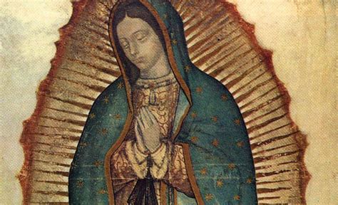 The Image Of Our Lady Of Guadalupe Icon Of The Church In The Americas
