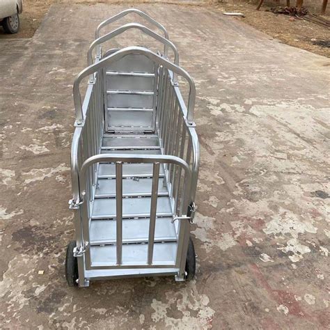 猪笼子猪场用运猪笼装猪笼拉母猪用称猪笼装猪车神器肥猪转猪推车虎窝淘