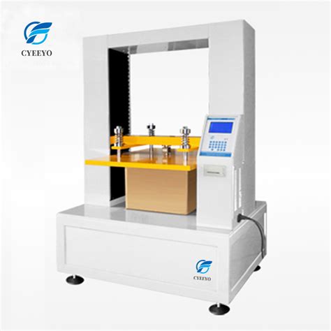 China Corrugated Box Strength Carton Compression Test Tester Testing