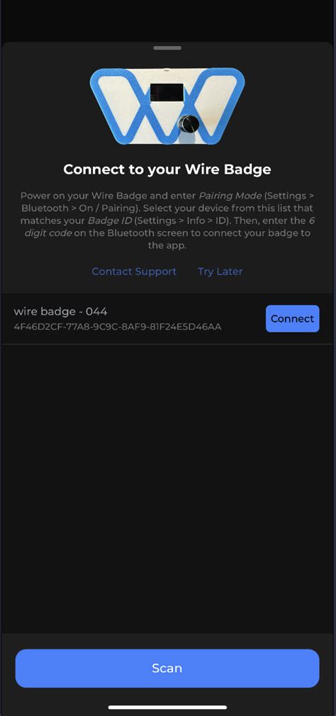 How To Connect To Wire Dev Badge Wire Docs
