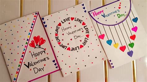 Easy And Beautiful Valentines Day Card How To Make Valentines Day