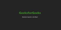 How To Create Absolute Imports In Vite React App GeeksforGeeks