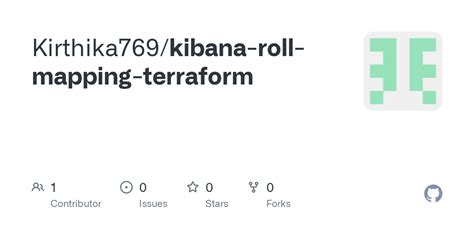 Github Kirthika769kibana Roll Mapping Terraform