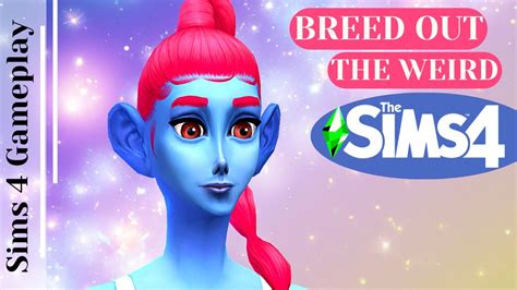 The Sims 4 Breed Out The Weird Challenge YouTube