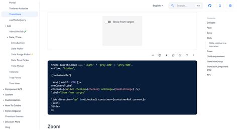 Docs Code Preview Is Broken At Slide Demo Issue 27982 Mui Material Ui GitHub