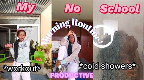My No School Morning Routine Out On Youtube Now School Morning