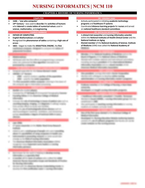 SOLUTION Chapter 4 History Of Nursing Informatics Studypool