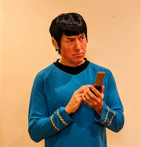 One To Beam Up Startrek Mrspock Hashtag Mr Spock Looks Like Hashtag Mrs Pock