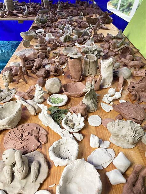 Wychwood Festival Clay Modelling